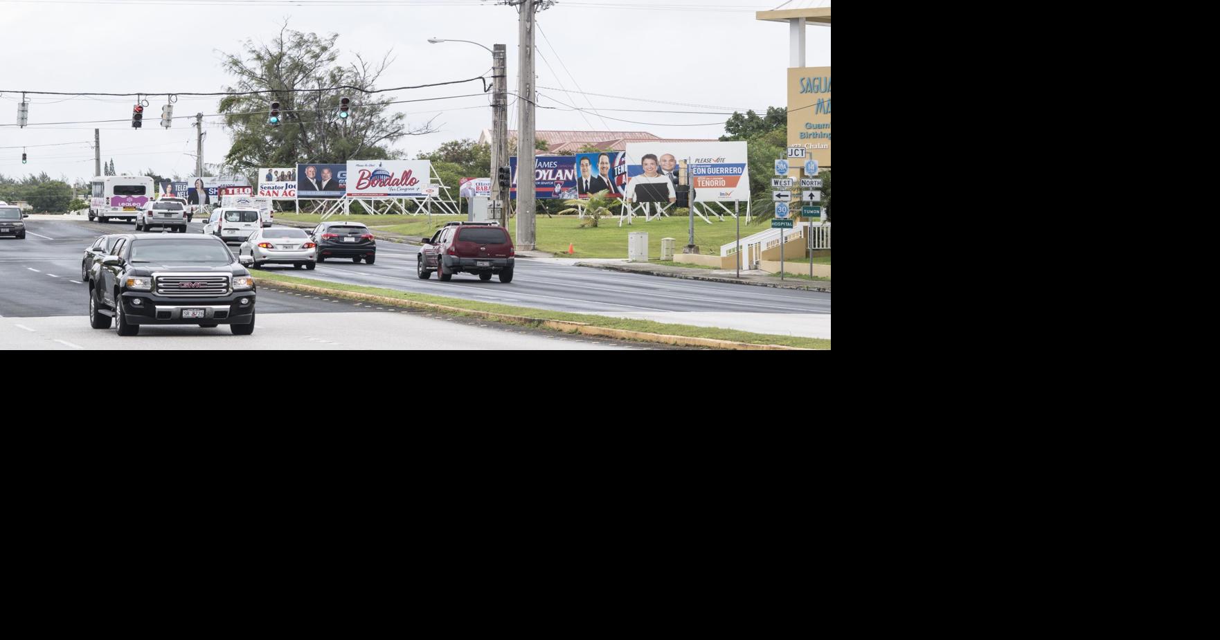 Campaign signs seek to draw votes | Local News | postguam.com