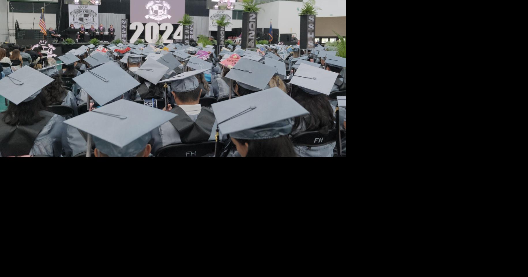 Simon Sanchez Sharks turn tassels | Local News | postguam.com