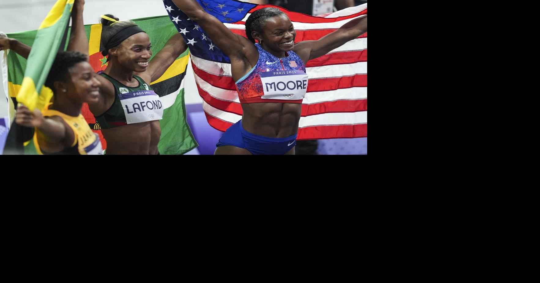 Thea LaFond makes Olympic history for Dominica, an island without a ...