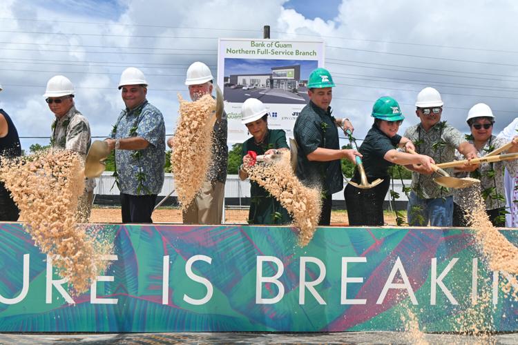 Bank of Guam breaks ground on new northern branch | Local Business ...