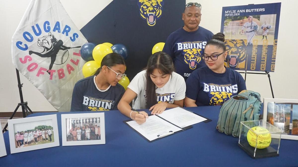 AOLG’s Mylie Butters signs to play college softball for Carolina ...