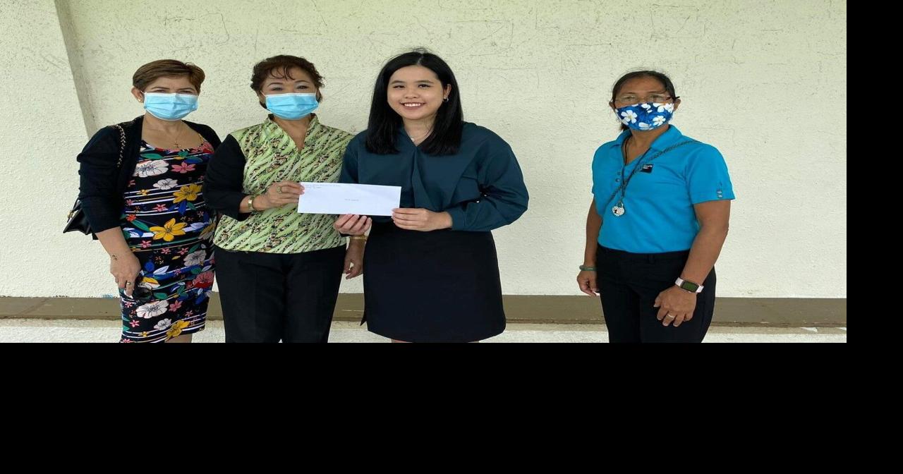 Filipino Ladies Association of Guam awards scholarship to Babauta ...