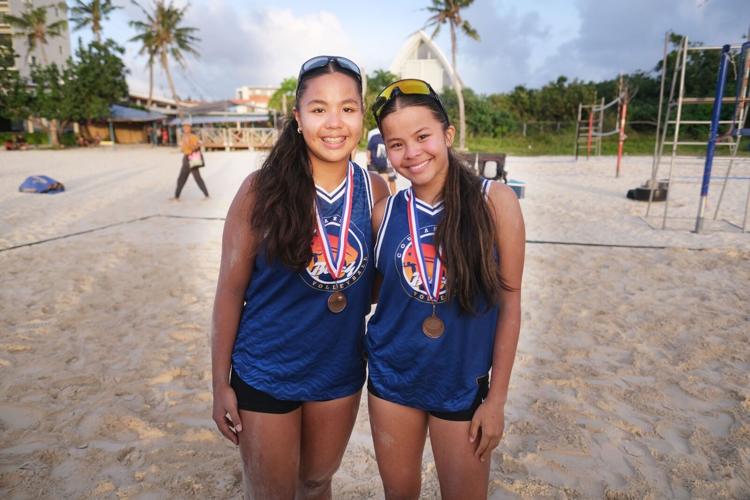 Eagles' young guns clip Cougars in girls beach volleyball championship ...