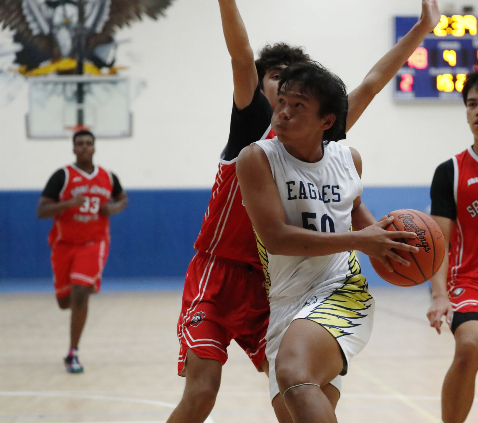 Eagles' 3-point shooting barrage turns the table on the Knights | Local ...