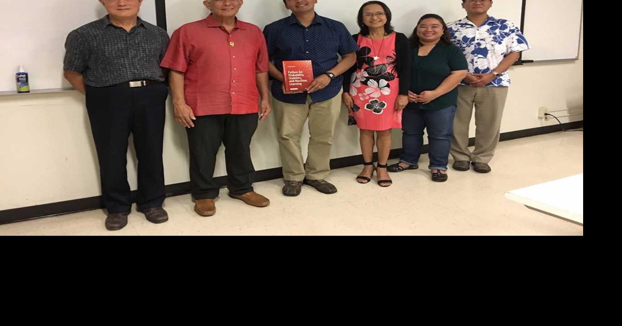 Unpingco presents latest book on Python programming language | Local ...