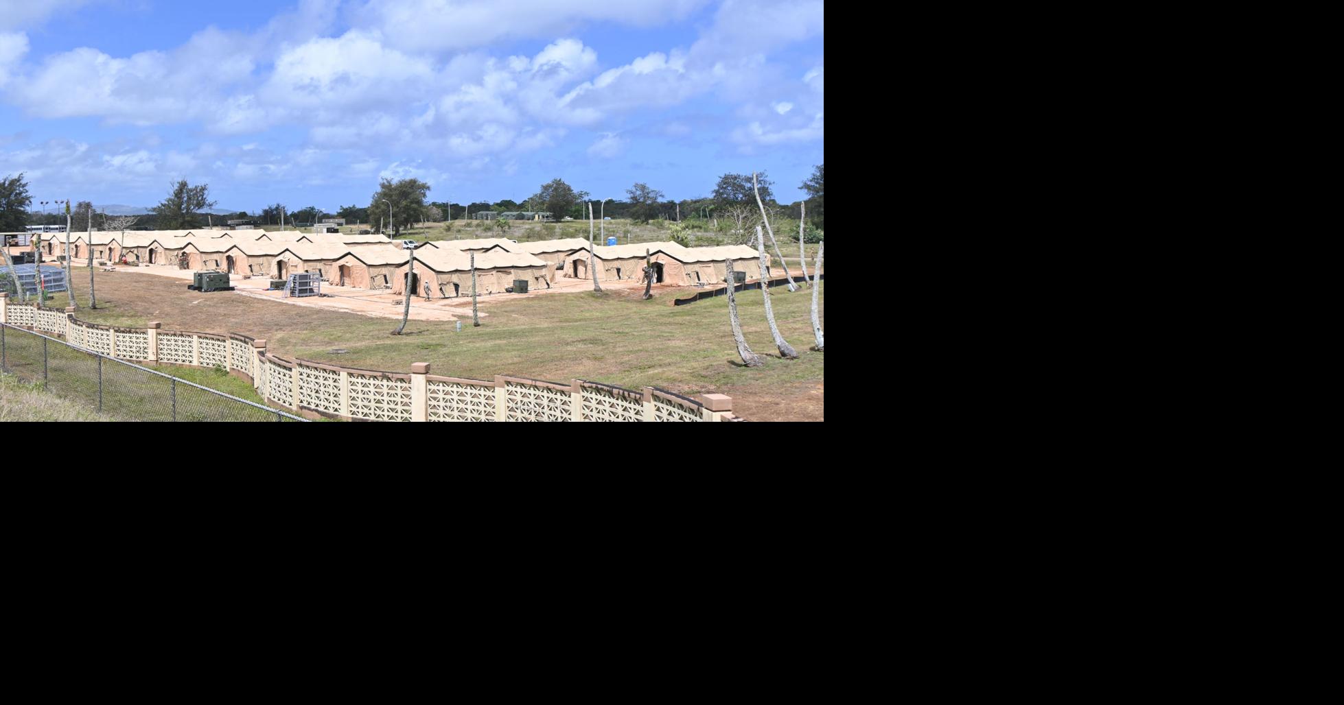 Military building temporary hospital in Dededo | Local News | postguam.com