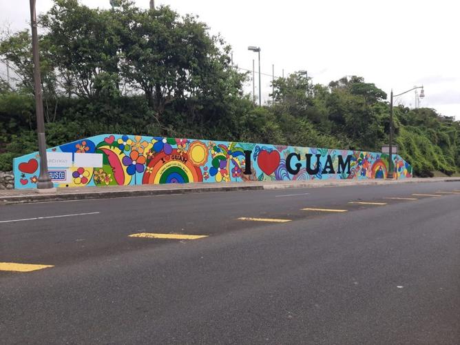 Tumon mural gets some love | Local News | postguam.com