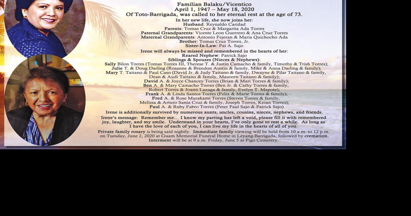 Irene Ada Torres Caridad | | postguam.com