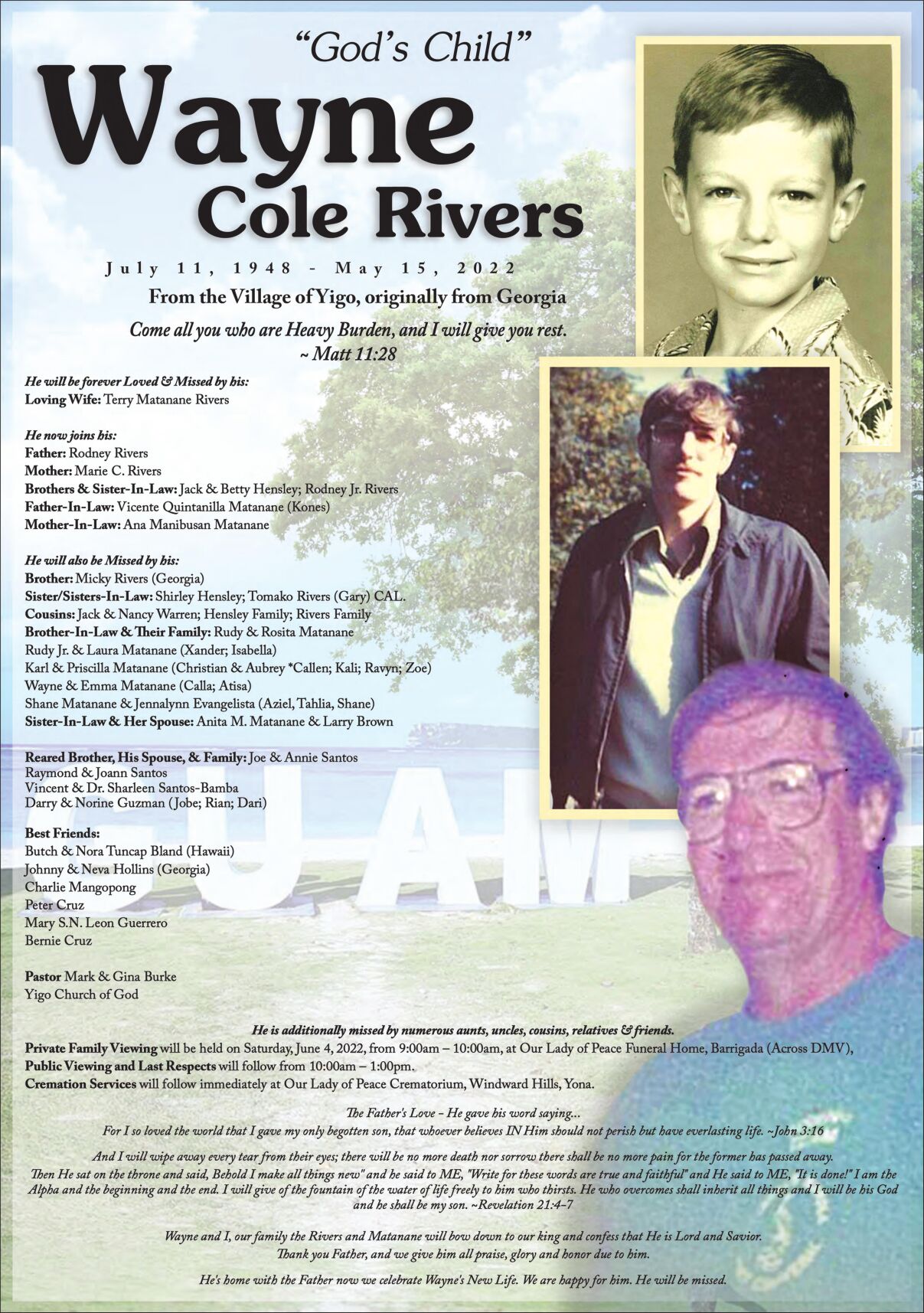 Wayne Cole Rivers | | postguam.com