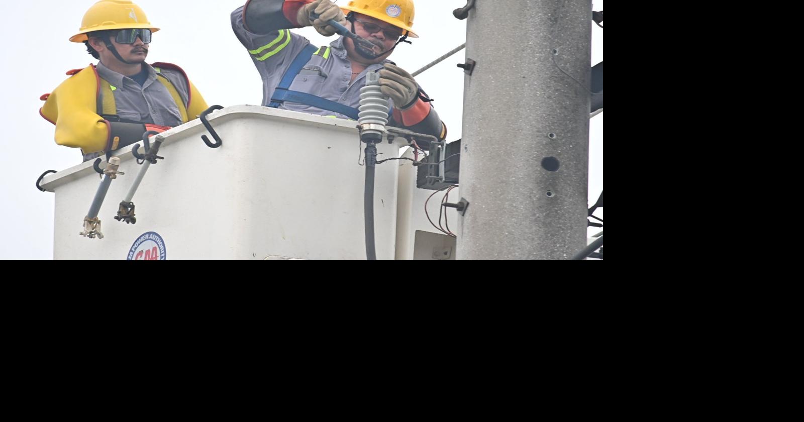 GPA begins power restoration process; GWA deploys water tanks | Local ...