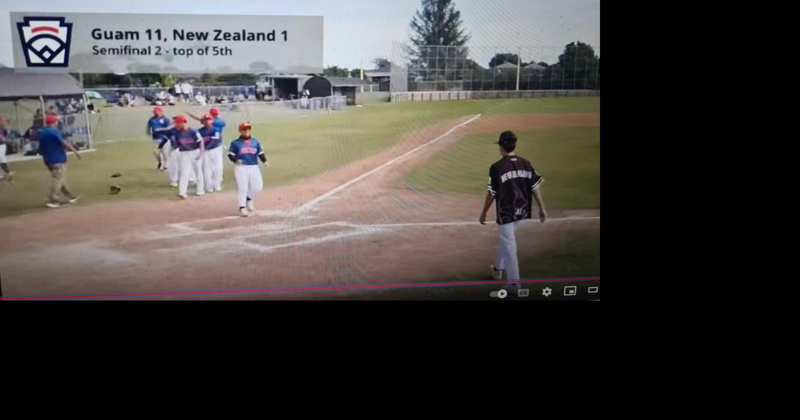 Guam beats New Zealand 11-1, advances to Tuesday's championship game ...