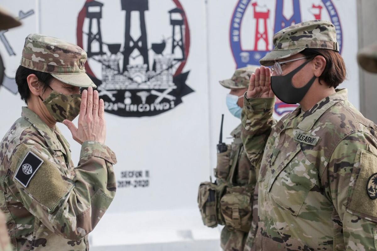 Guam National Guard command team visits Security Force 3 | Guam News ...