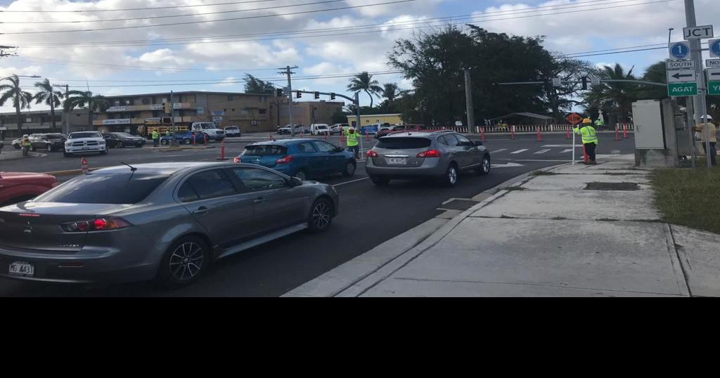 Traffic jam pauses Hagåtña road project | Guam News | postguam.com