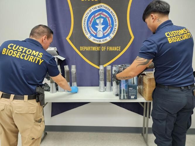 CNMI Customs seizes $1.8M liquid meth in decorative lamps | CNMI ...
