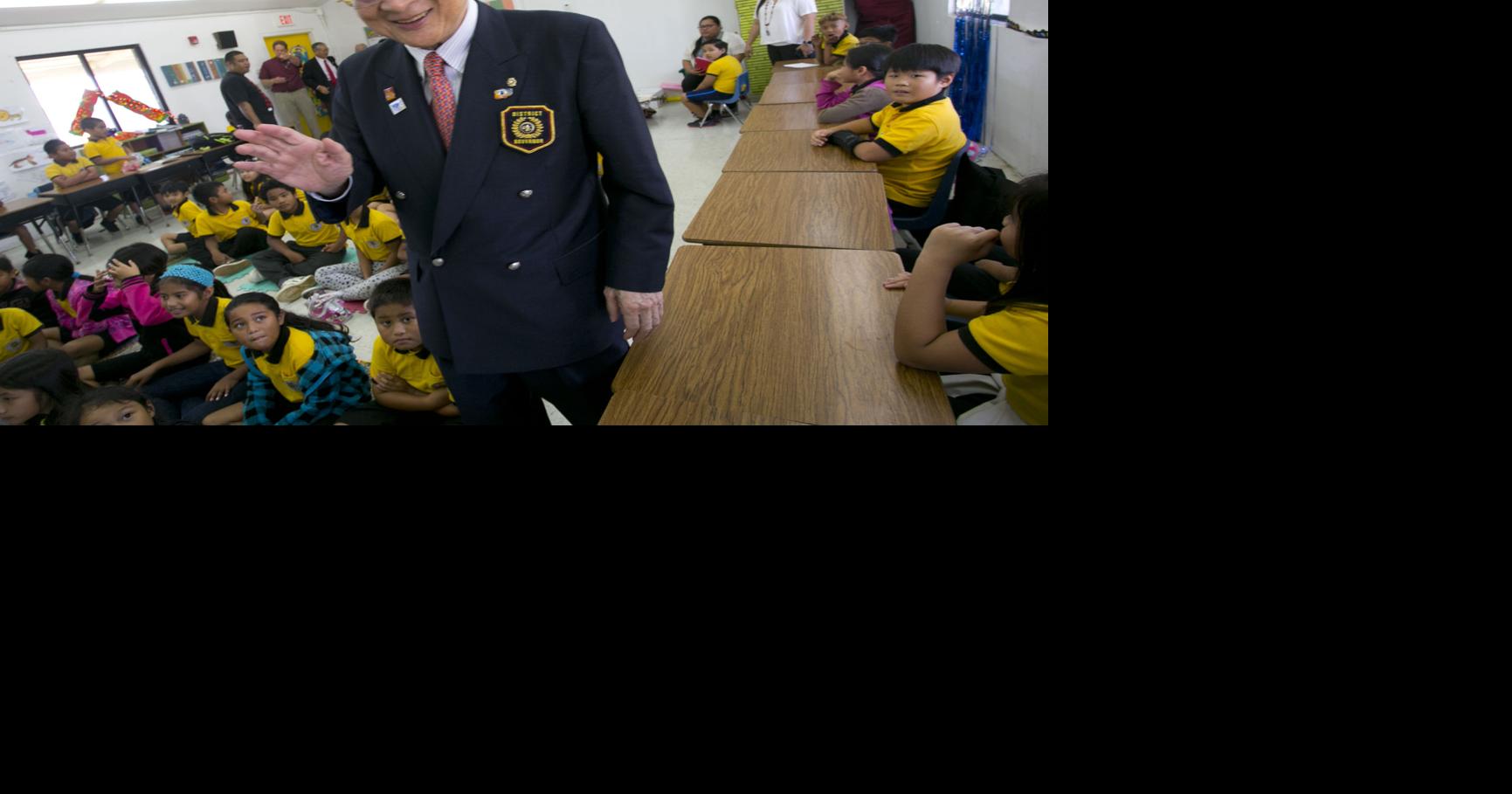 Gallery: Donated dictionaries at Chief Brodie | Multimedia | postguam.com