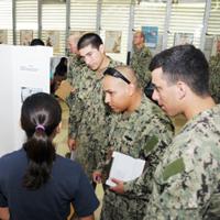 Military members judge science fairs | Local News | postguam.com