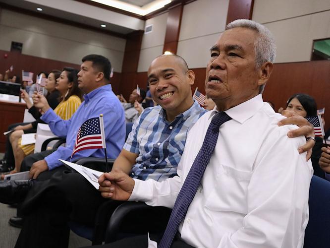 US welcomes first July 4th citizens at Guam ceremony | Local News ...