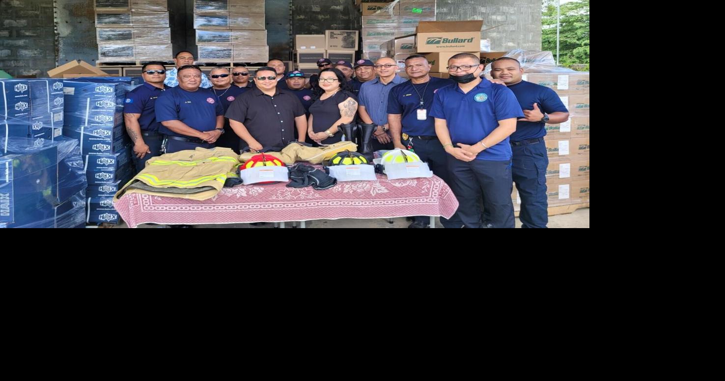 CNMI fire department receives 158 PPE sets worth $644,000 | CNMI ...