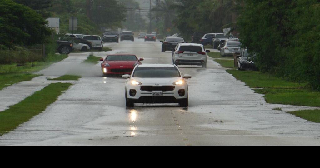 UPDATED: About 1-2 inches of rain per hour expected, says NWS | Guam ...