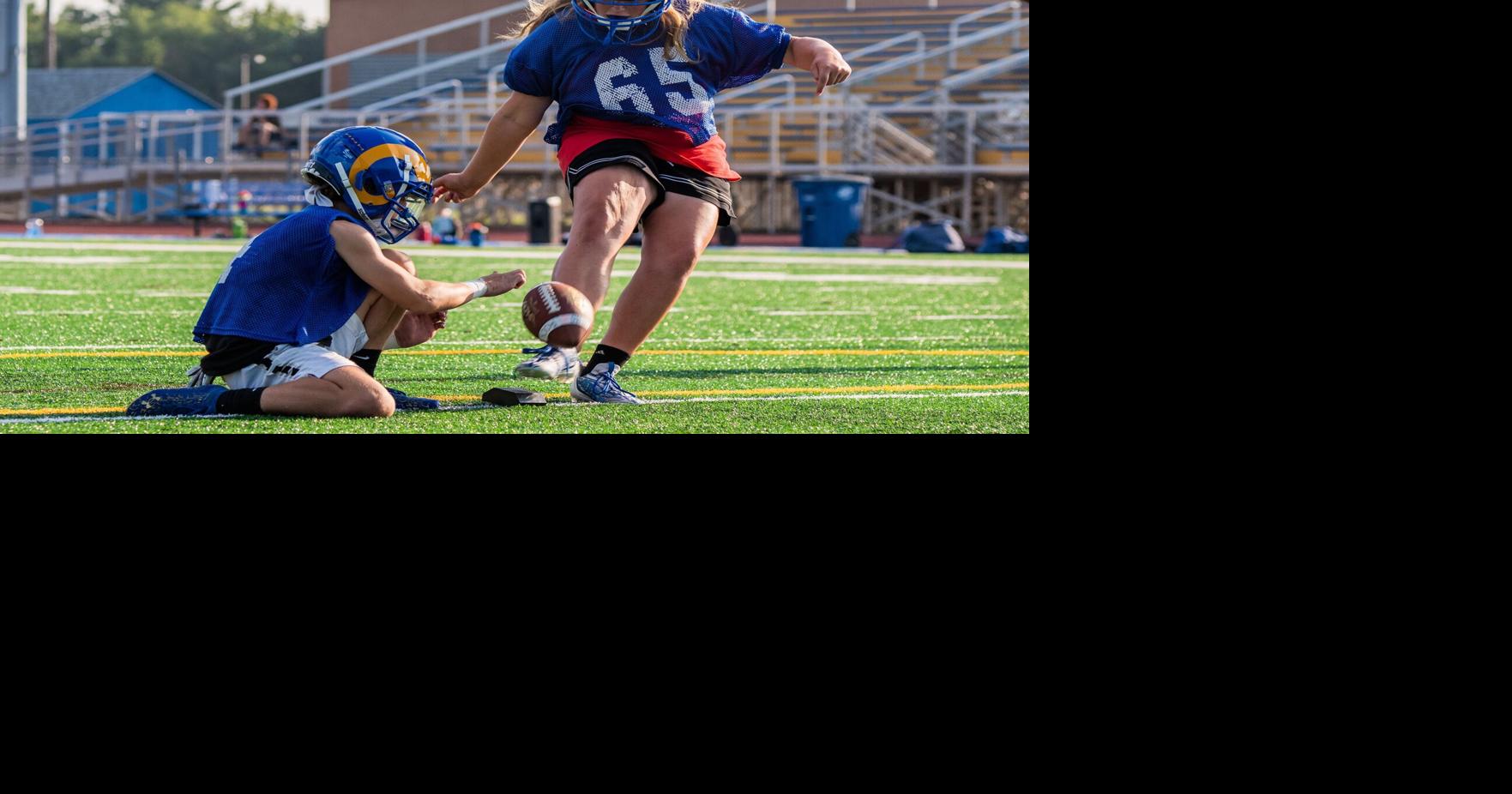 High school football player Molly Wilson making a name for herself for ...