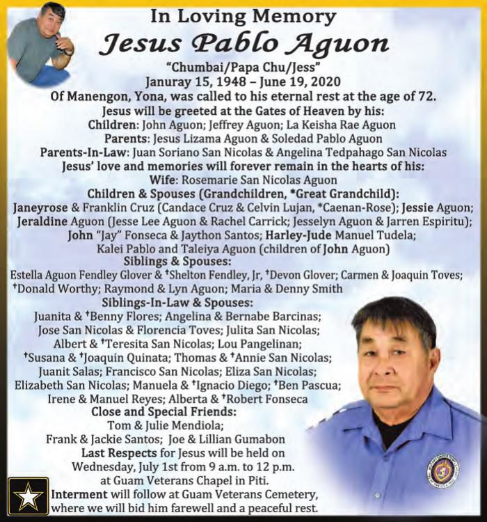 Jesus Pablo Aguon | | postguam.com