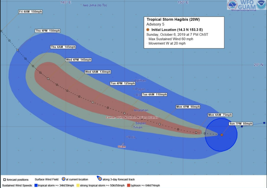 Guam under tropical storm watch | Guam News | postguam.com