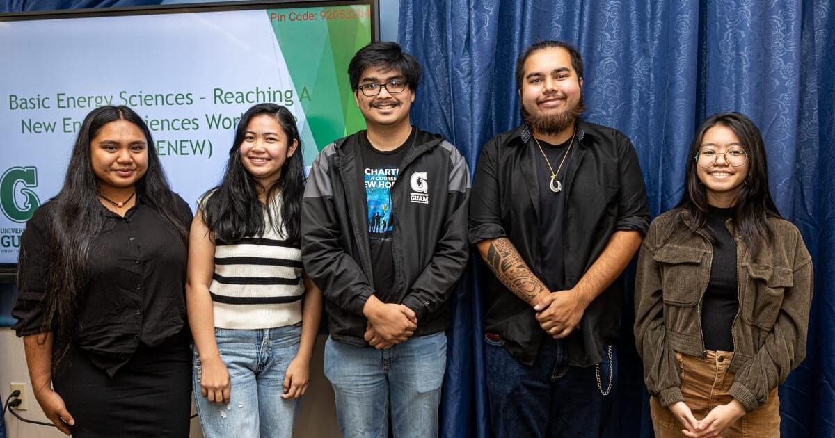 5 UOG students set to intern in national renewable energy lab | Local ...