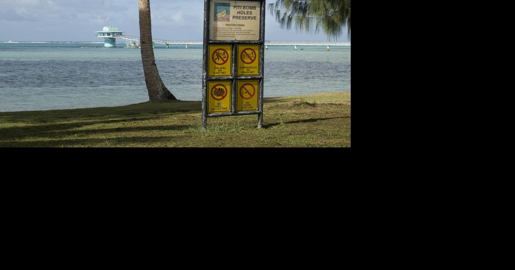 Åchang Bay, Piti Bomb Holes open for harvesting mañahak, ti'ao, other ...