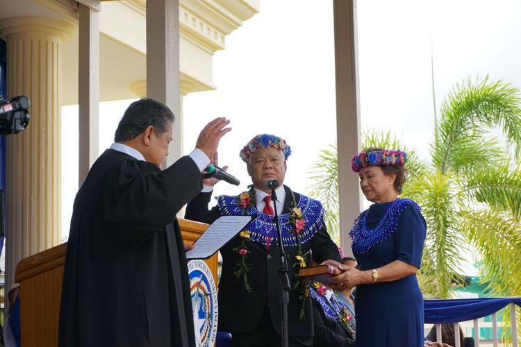 Palacios and Apatang sworn in | CNMI | postguam.com