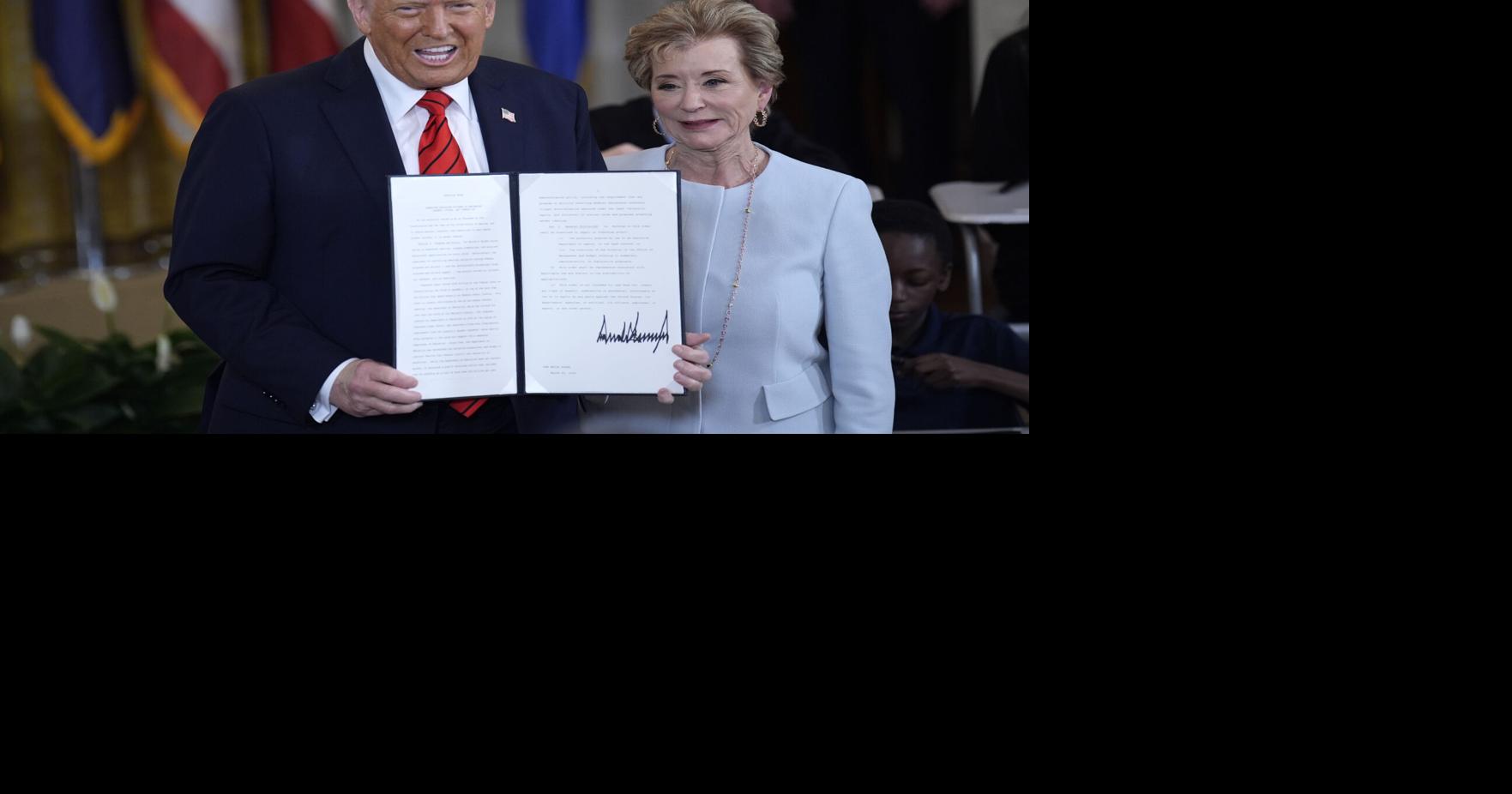 Trump orders dismantling of US DOE, local officials react | Local News ...