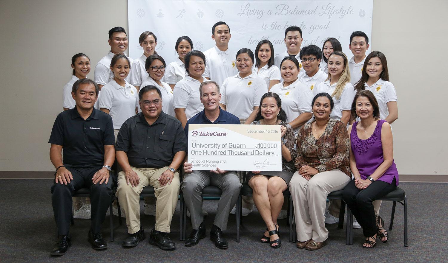TakeCare donates $100K to UOG nursing school | Guam News | postguam.com