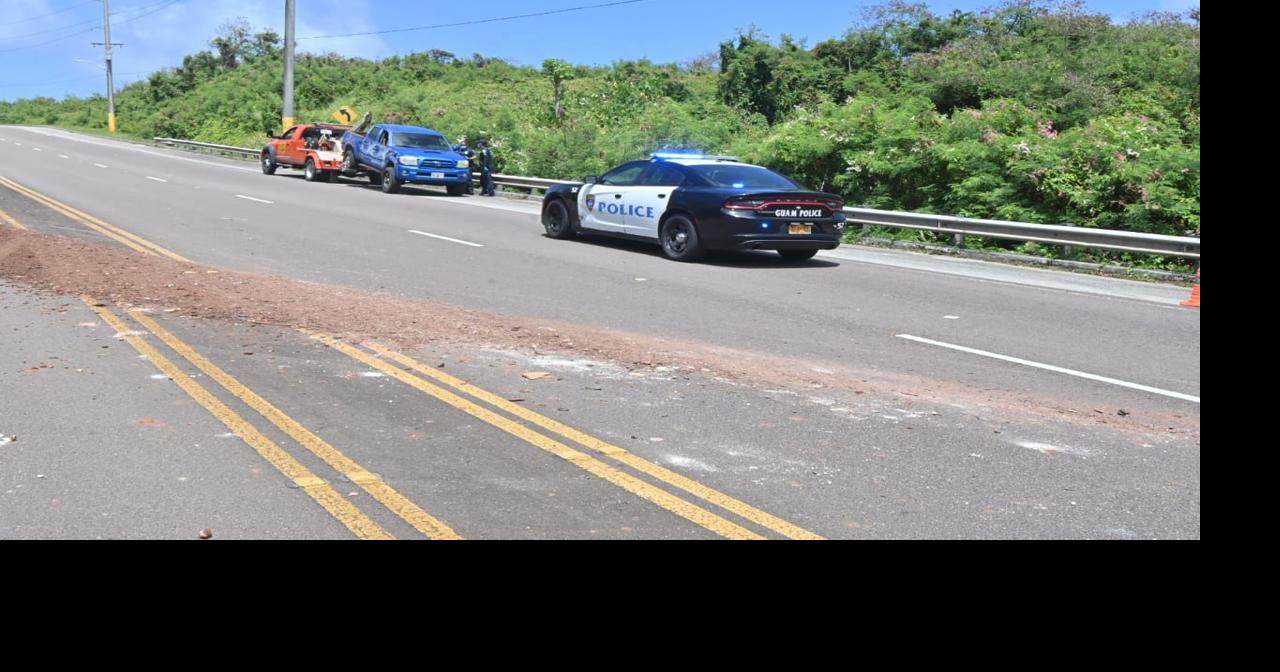 Truck overturns on Route 4 | Guam News | postguam.com