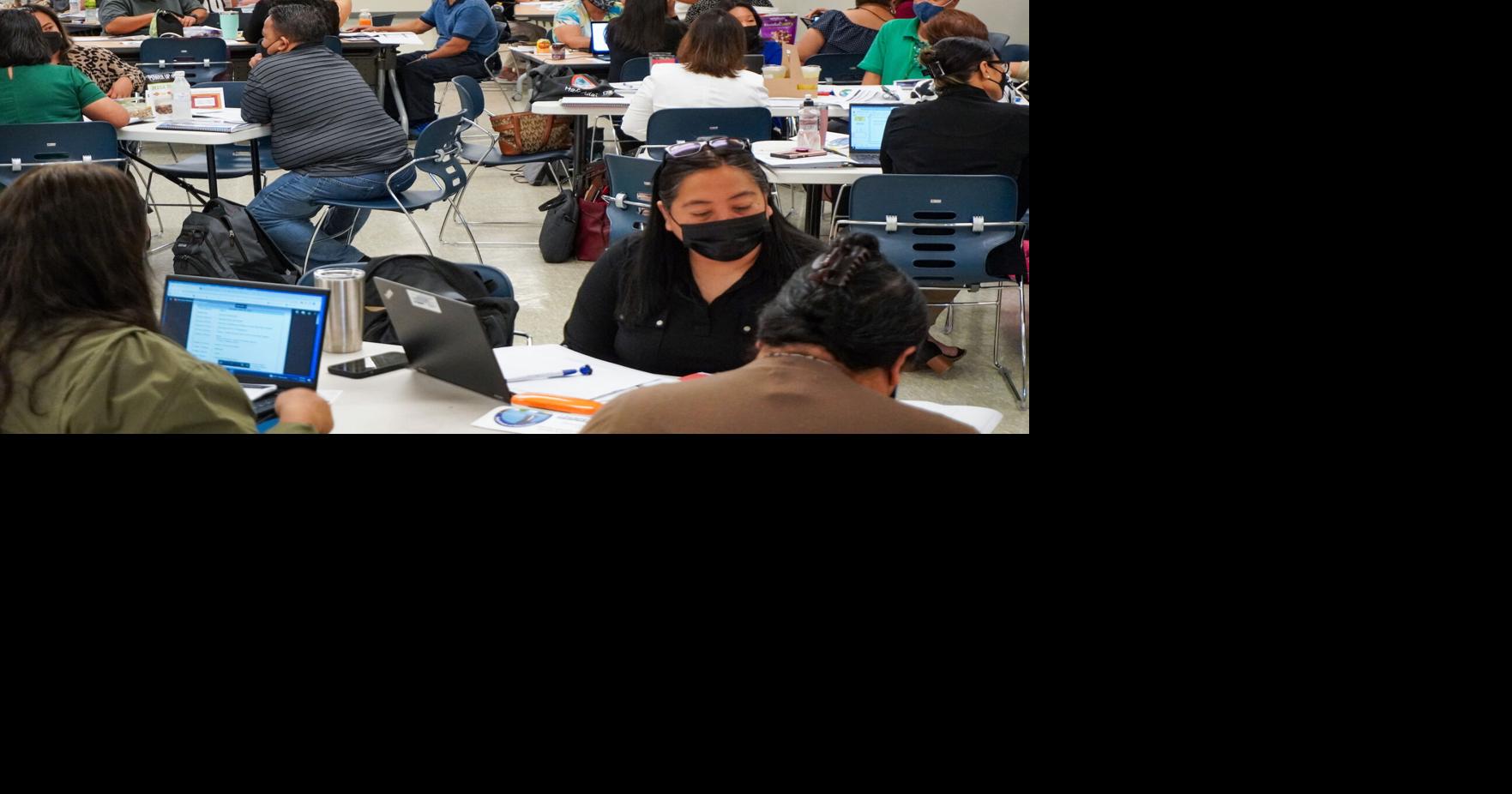 GDOE principals head to class to implement state strategic plan | Local ...