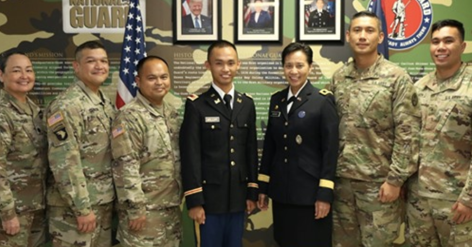 Mallari becomes newest officer in Guam Army National Guard | Local News ...