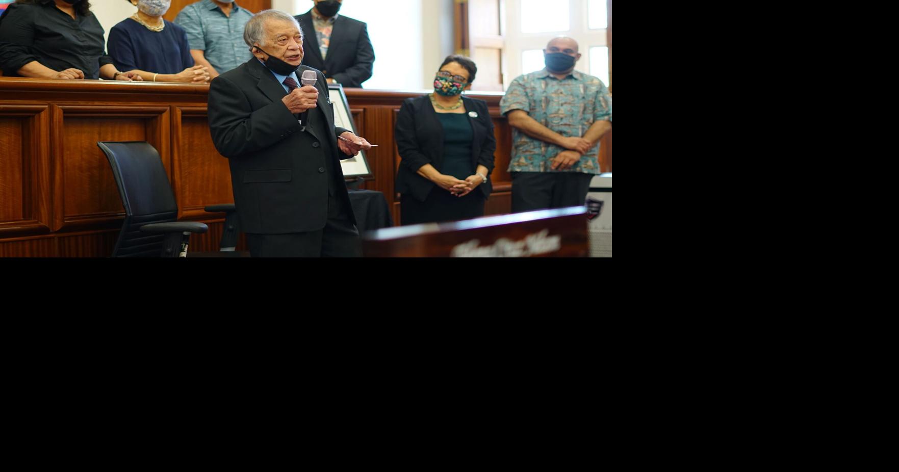 A legend in Guam's legal community honored after 67-year career | Local ...