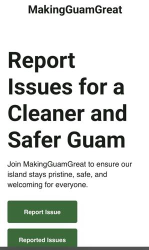 Community reporting app uses data to target Guam's infrastructure ...