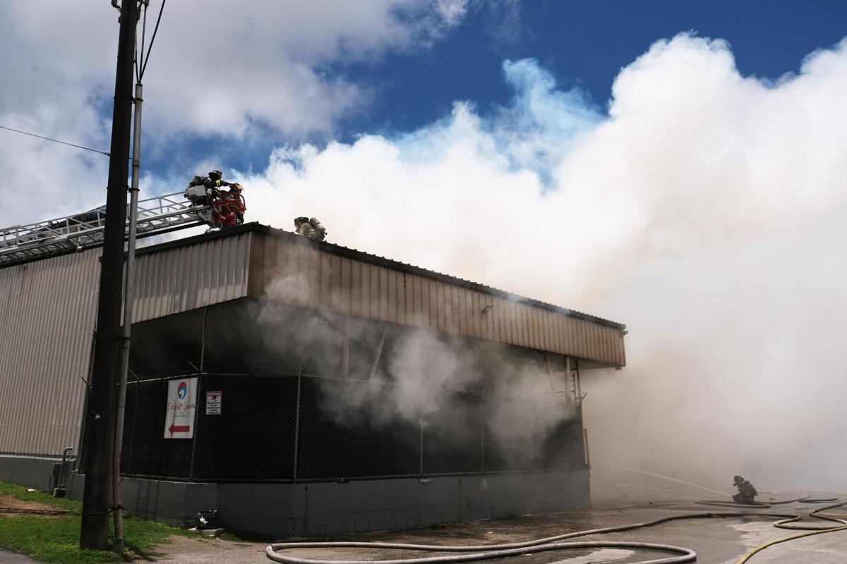 Fire blazed over 15 hours; one firefighter suffers heat exhaustion ...