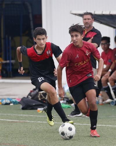 EJ Manibusan's hat trick powers Friars past Knights | Local Sports ...