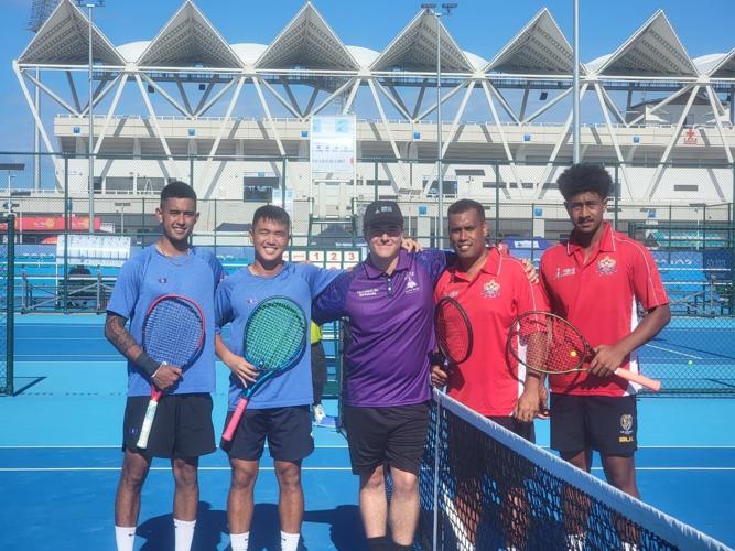 Guam opens 2023 Pacific Games with sweeping tennis wins over Cook ...