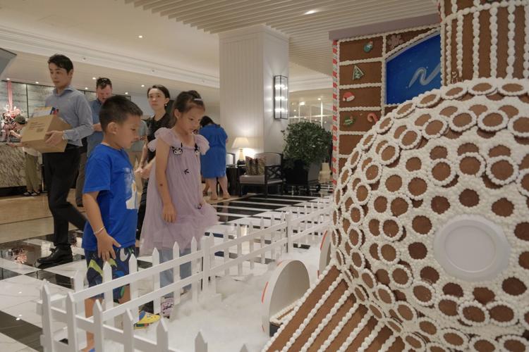 Hilton rings in holiday season with Gingerbread Express | Local News ...