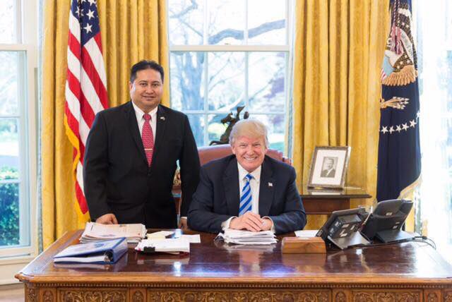 Trump meets CNMI governor in Oval Office | Guam News | postguam.com