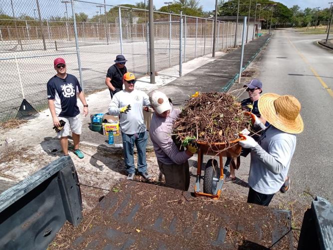 Coast Guard Guam volunteers help Southern High cleanup | Local News ...