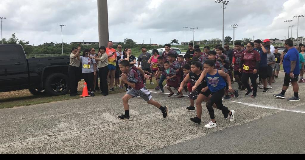 Sunset run in Tiyan | Guam Sports | postguam.com