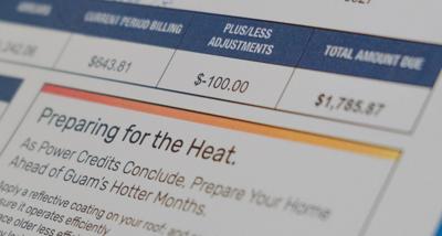 GPA: Energy credits applied to May bills | Local News | postguam.com