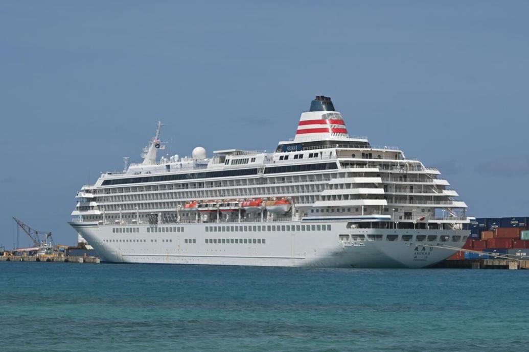First cruise ship of 2025 arrives on Guam | Local News | postguam.com