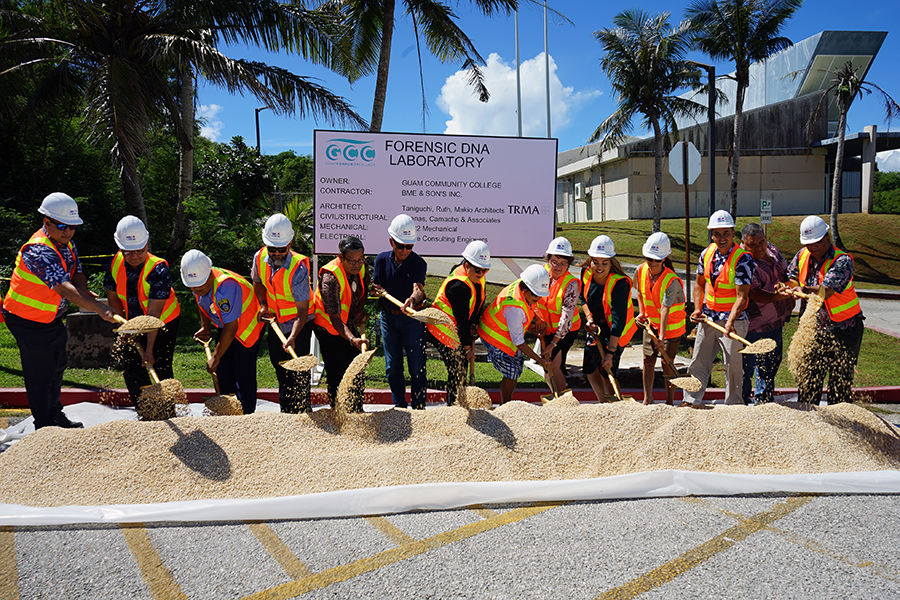 GCC breaks ground on DNA lab | Guam News | postguam.com