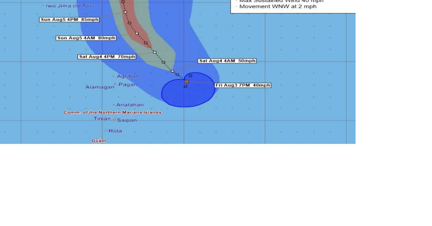 Storm Shanshan might affect Northern Marianas | Guam News | postguam.com