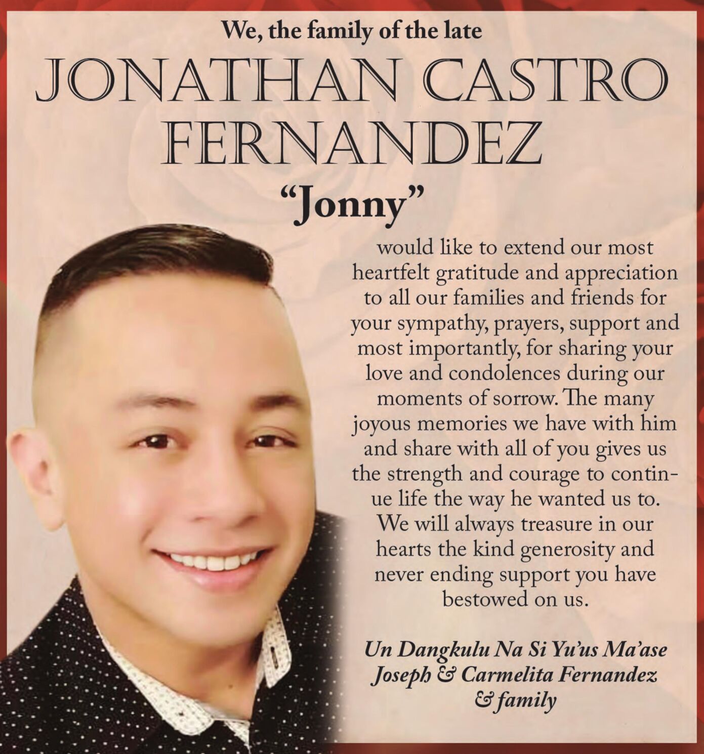 Jonathan Castro Fernandez | | postguam.com