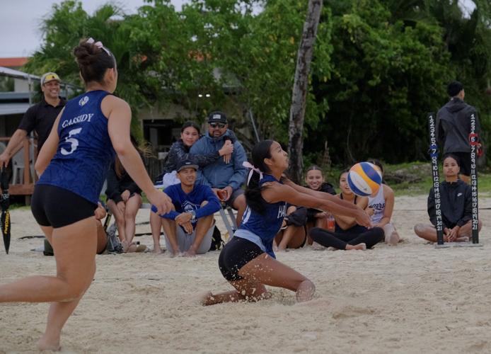 Harvest duo takes All-Island Girls Beach Volleyball championship ...