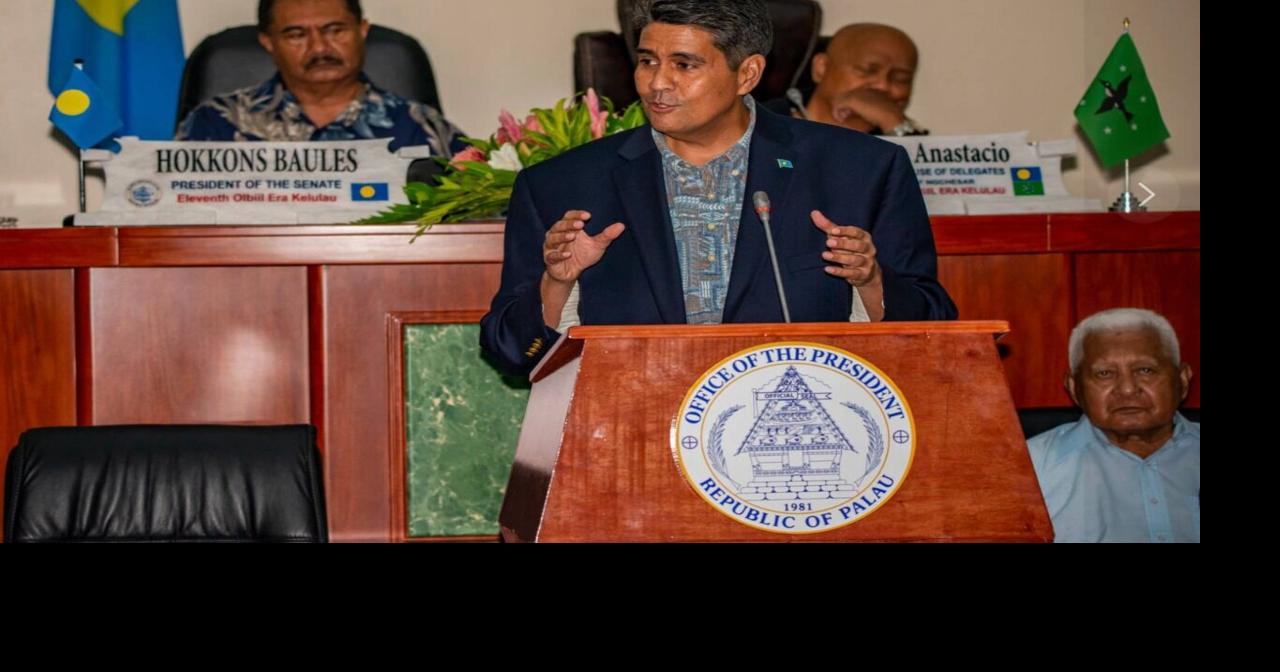 New Palau president acknowledges allies as nation shifts into recovery ...